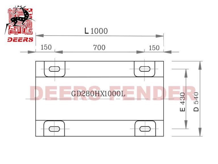 GD Type Rubber Fender-Wing Rubber Fender-Nanjing Deers - Nanjing Deers ...