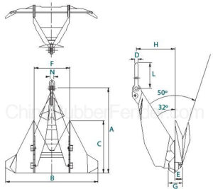 Offshore Anchor - Mooring Anchors Manufacturer