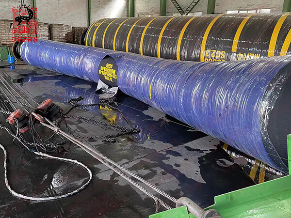24’’ floating hoses are on route to USA - Nanjing Deers Industrial Co.,Ltd