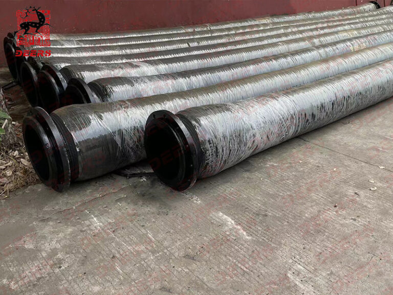 14 inches dredging discharge hoses on their way to the USA - Nanjing ...