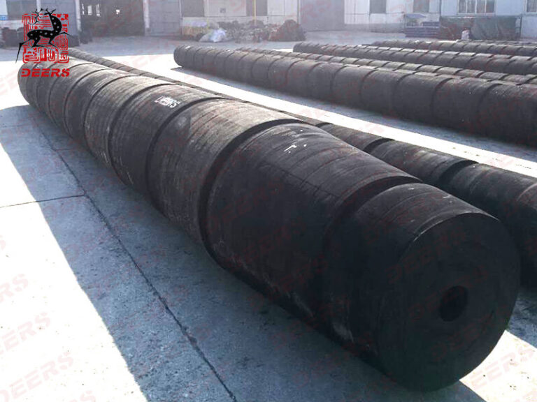 How to install tugboat cylindrical fenders on the boat?