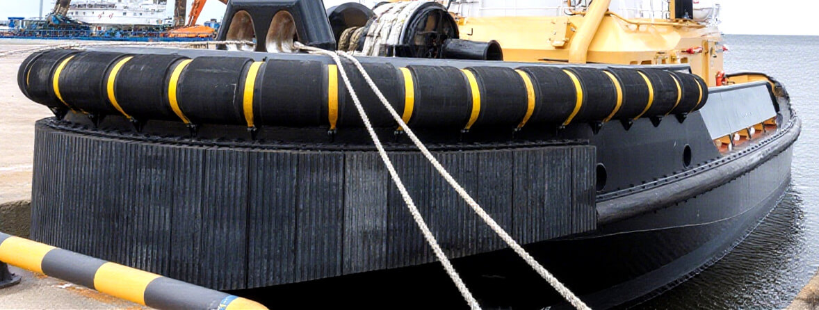 Rubber Fender Solutions for Tugboat Protection