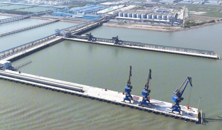 Supply Cell and Arch Fender for Grain & Oil Berth Project